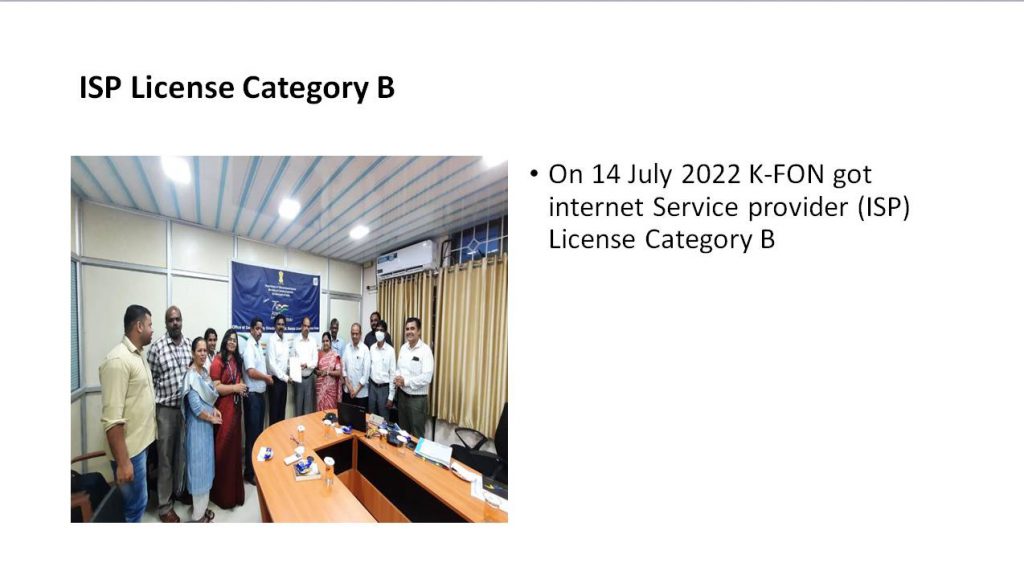 ISP License Category B – K-FON